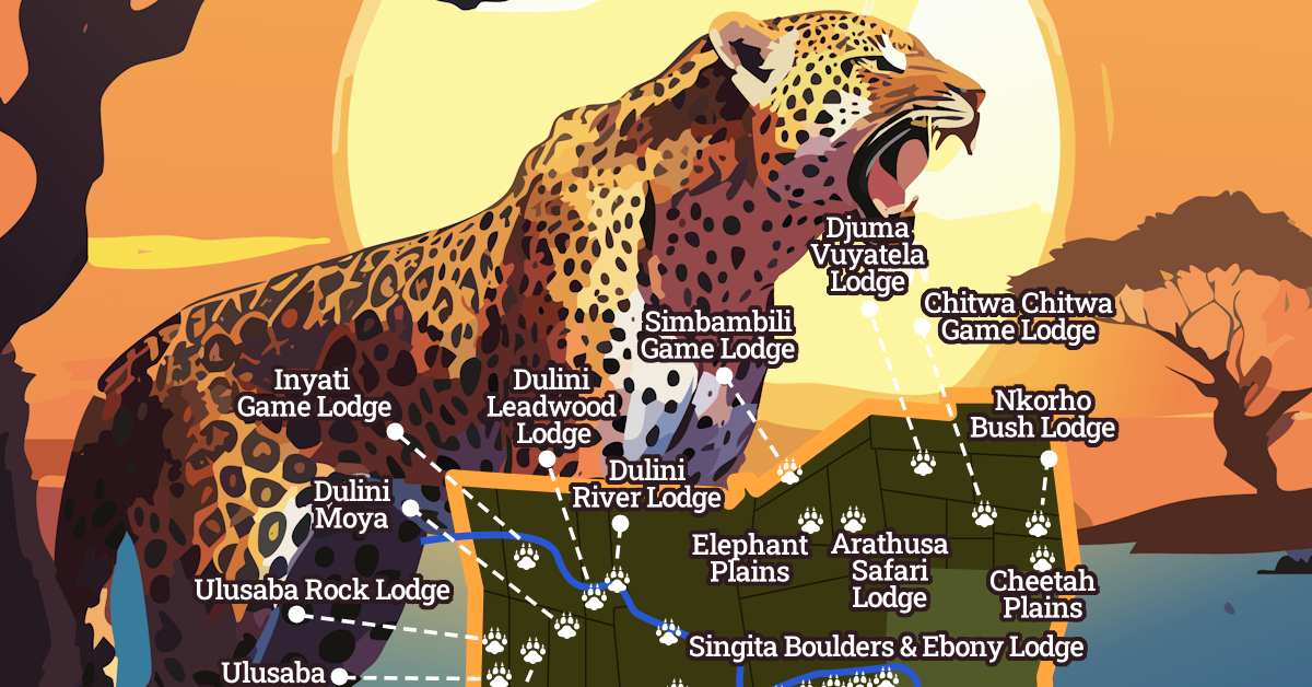 Infographic | Sabi Sand Nature Reserve Lodges